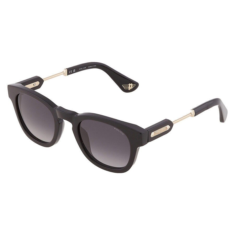 Police Grey Gradient Oval Men's Sunglasses SPLF70M 0700 50 190605400579 ...