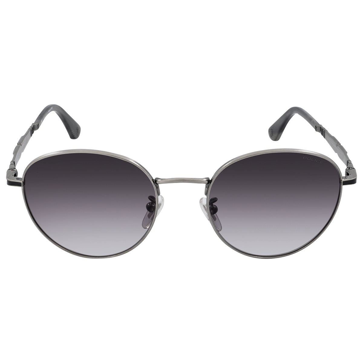 Police Smoke Gradient Round Sunglasses SPLE07 0548 52 190605346266 ...