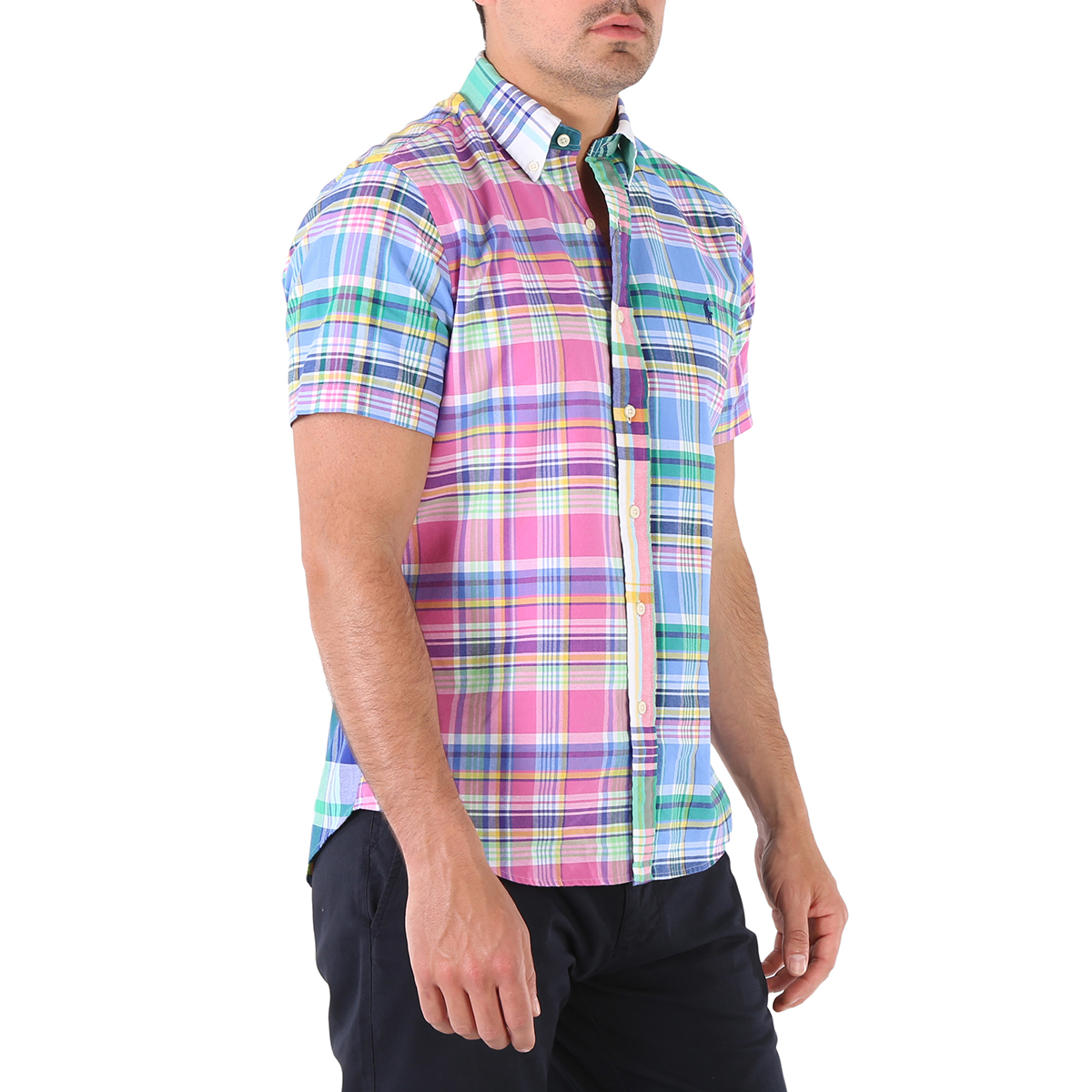 Polo Ralph Lauren Men's Multi Funmix Striped Oxford Shirt, Size X-Small ...