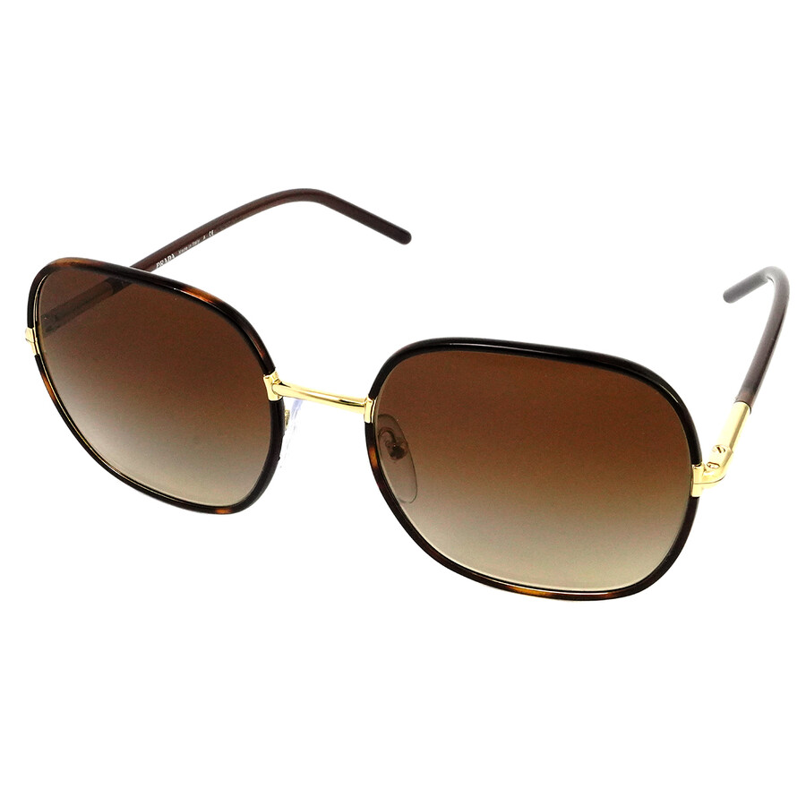 Prada Brown Gradient Pillow Ladies Sunglasses PR 67XS 2AU6S1 55 8056597245982 - Sunglasses ...