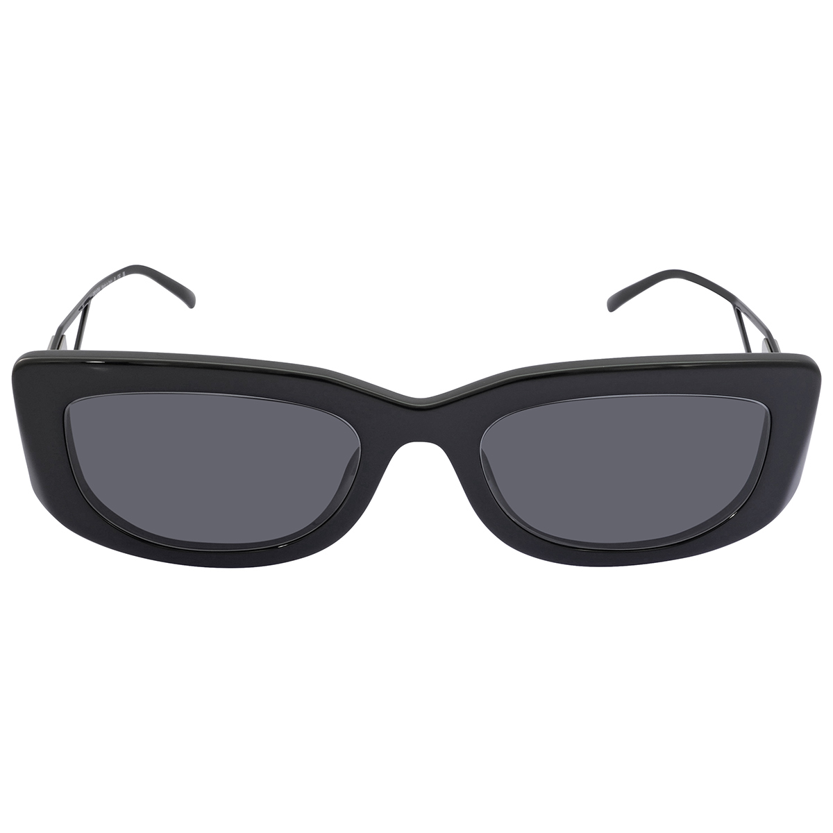 Prada Dark Gray Rectangular Ladies Sunglasses PR 14YS 1AB5S0 53 ...