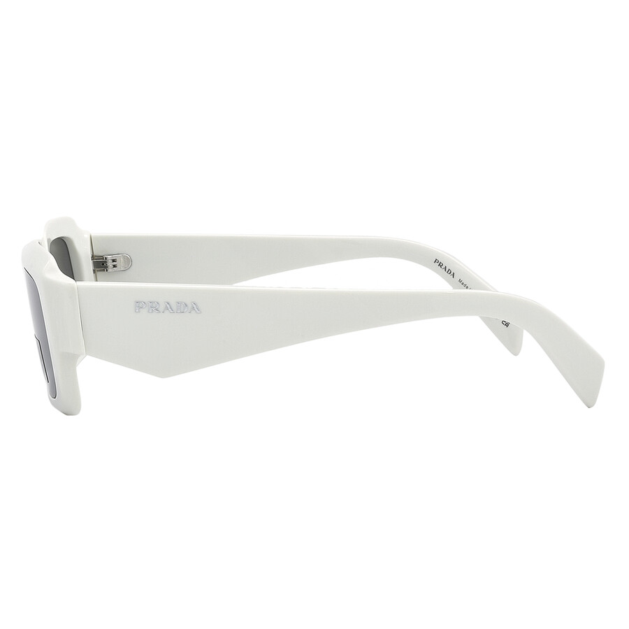 Prada Dark Gray Rectangular Men's Sunglasses PR 27ZS 17K08Z 54 ...