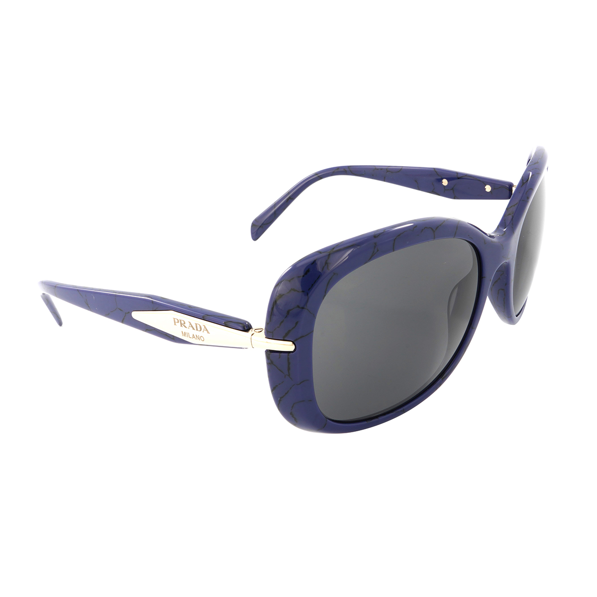 Prada Dark Grey Butterfly Ladies Sunglasses PR 04ZS 18D5S0 57 ...