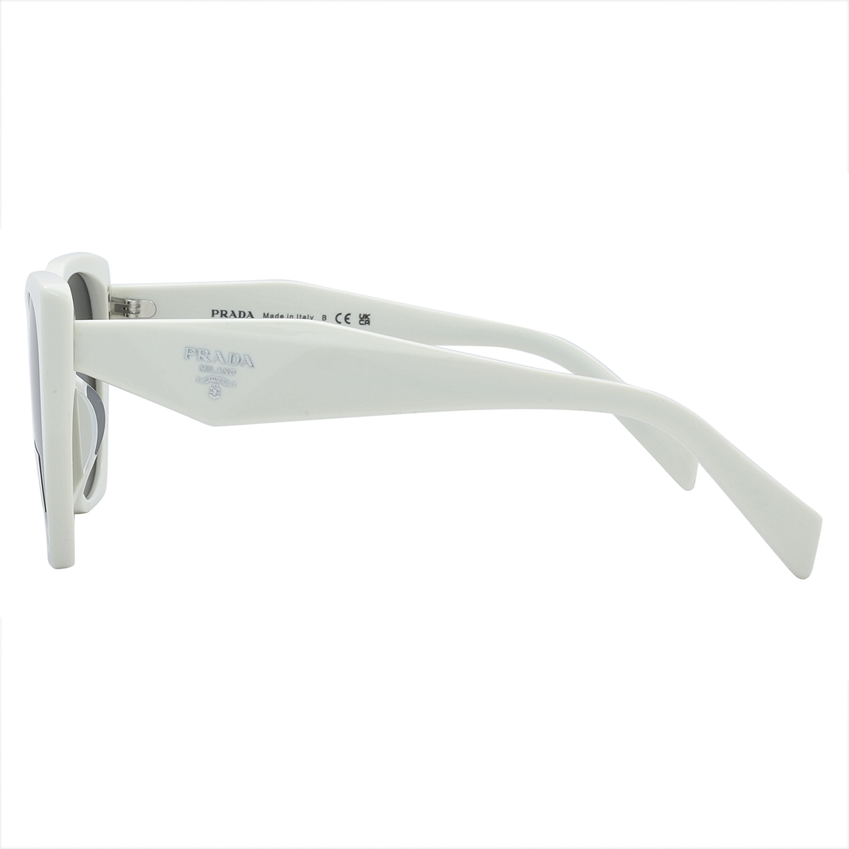 Prada Dark Grey Cat Eye Ladies Sunglasses PR 19ZSF 1425S0 56 ...