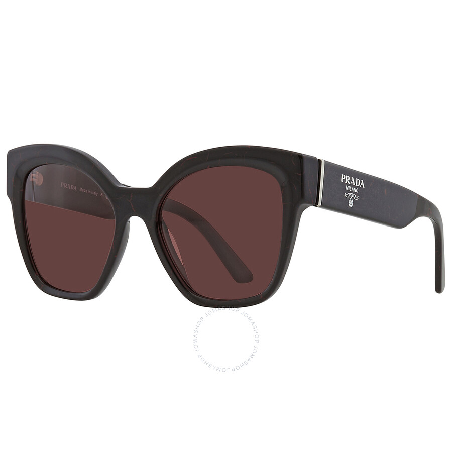 Prada Dark Violet Butterfly Ladies Sunglasses PR 17ZS 11F08S 54 ...