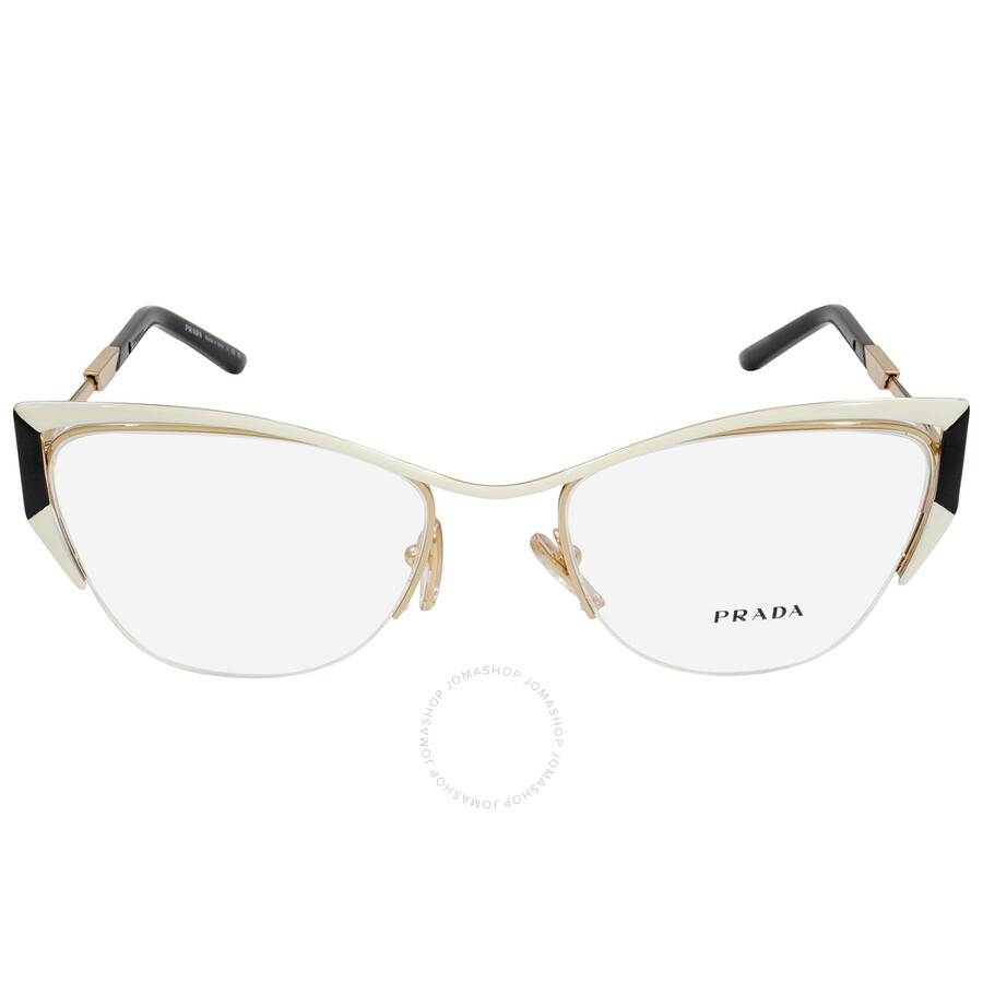 Prada Demo Butterfly Ladies Eyeglasses Pr 63yv 11a1o1 54 8056597623179 Eyeglasses Jomashop