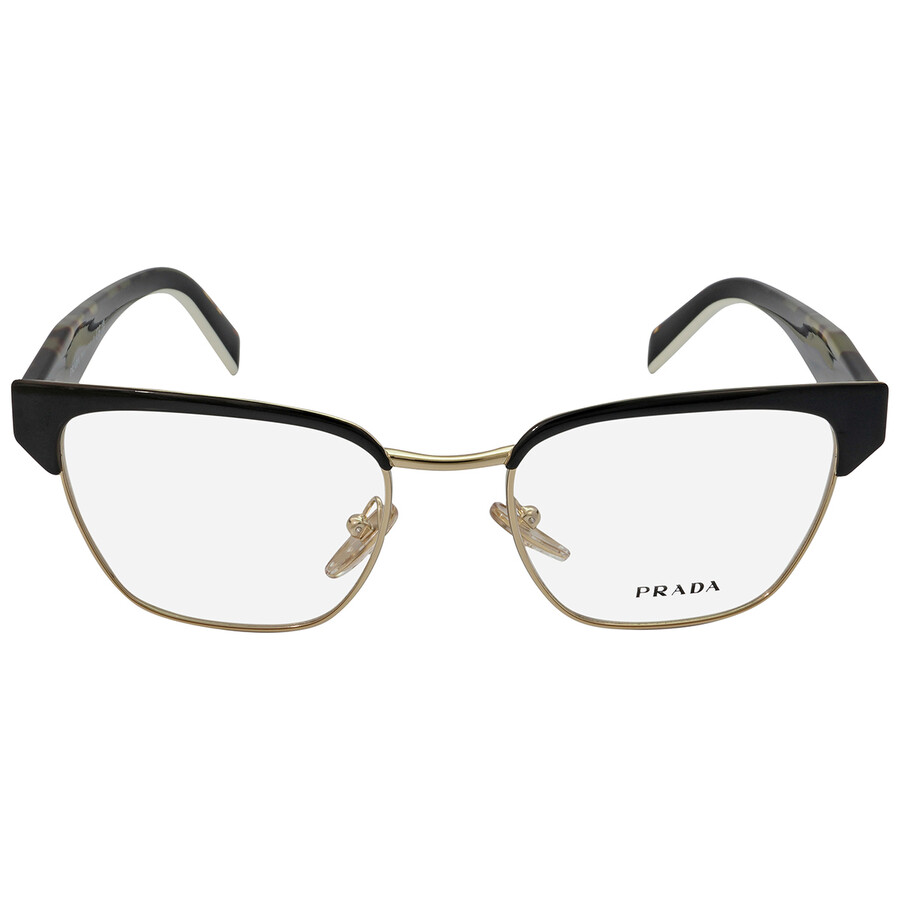 Prada Demo Irregular Ladies Eyeglasses PR 65YV AAV1O1 51 8056597626804 ...