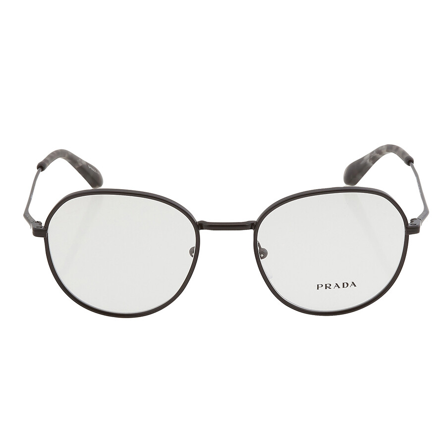 Prada Demo Oval Men's Eyeglasses PR 65WV 1BO1O1 51 8056597440677 ...
