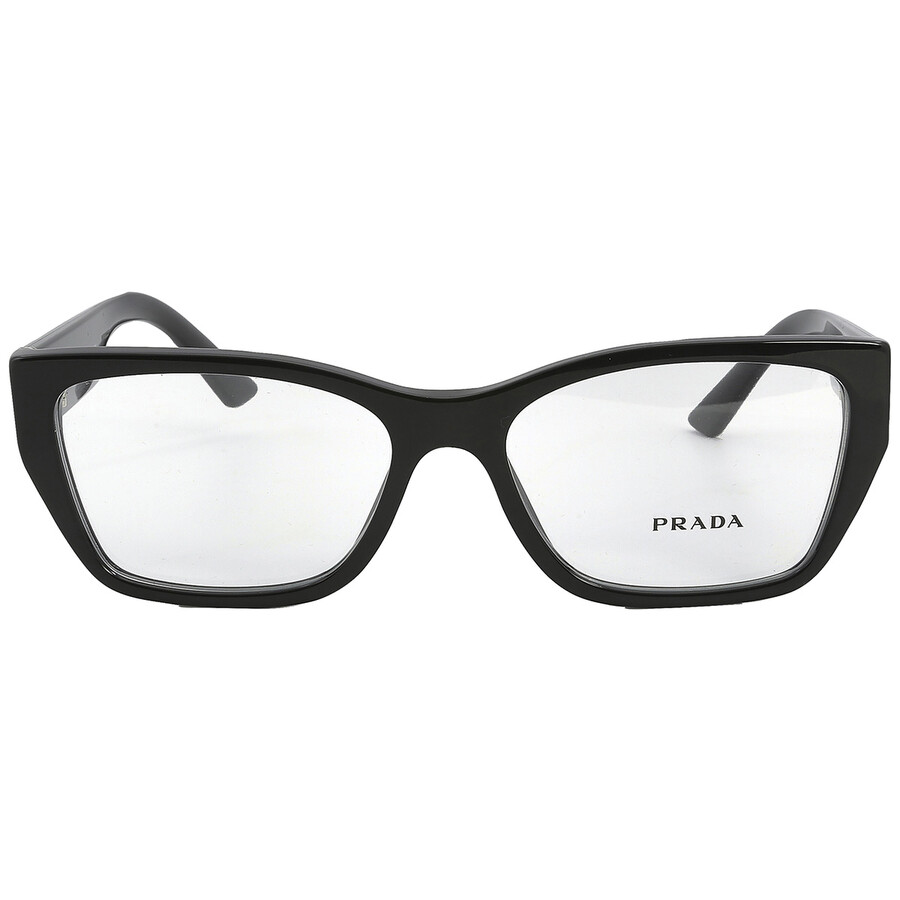 Prada Demo Rectangular Ladies Eyeglasses PR 11YV 1AB1O1 54 ...