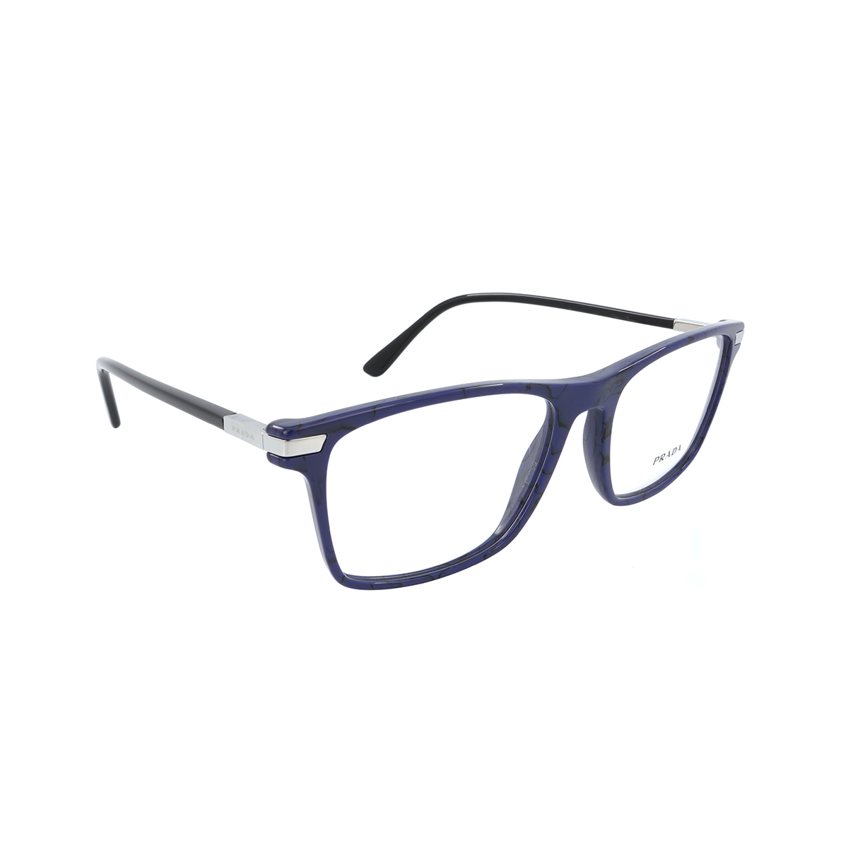 Prada Demo Rectangular Men's Eyeglasses PR 01WV 18D1O1 56 8056597753791 ...