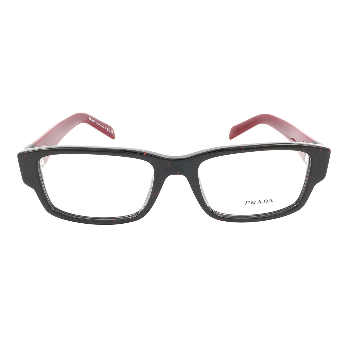 Prada Demo Rectangular Men's Eyeglasses PR 07ZV 11F1O1 55 8056597748285 ...
