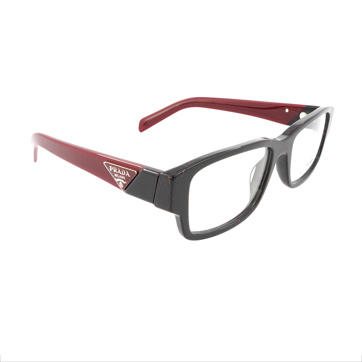 Prada Demo Rectangular Men's Eyeglasses PR 07ZV 11F1O1 55 8056597748285 ...