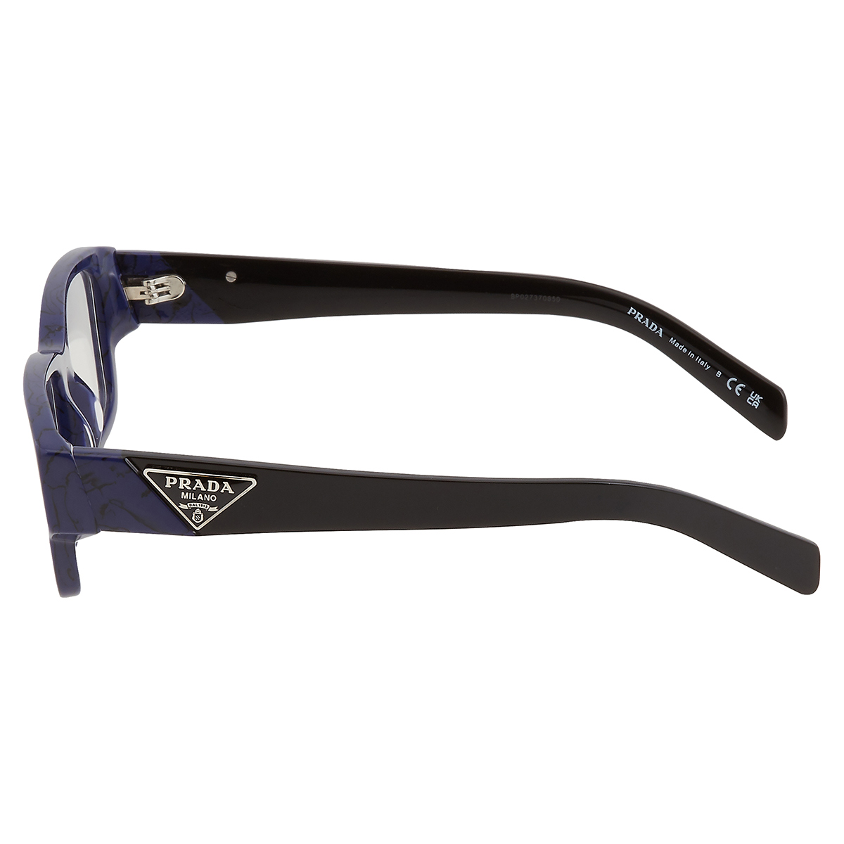 Prada Demo Rectangular Men's Eyeglasses PR 07ZV 18D1O1 53 8056597748322 ...