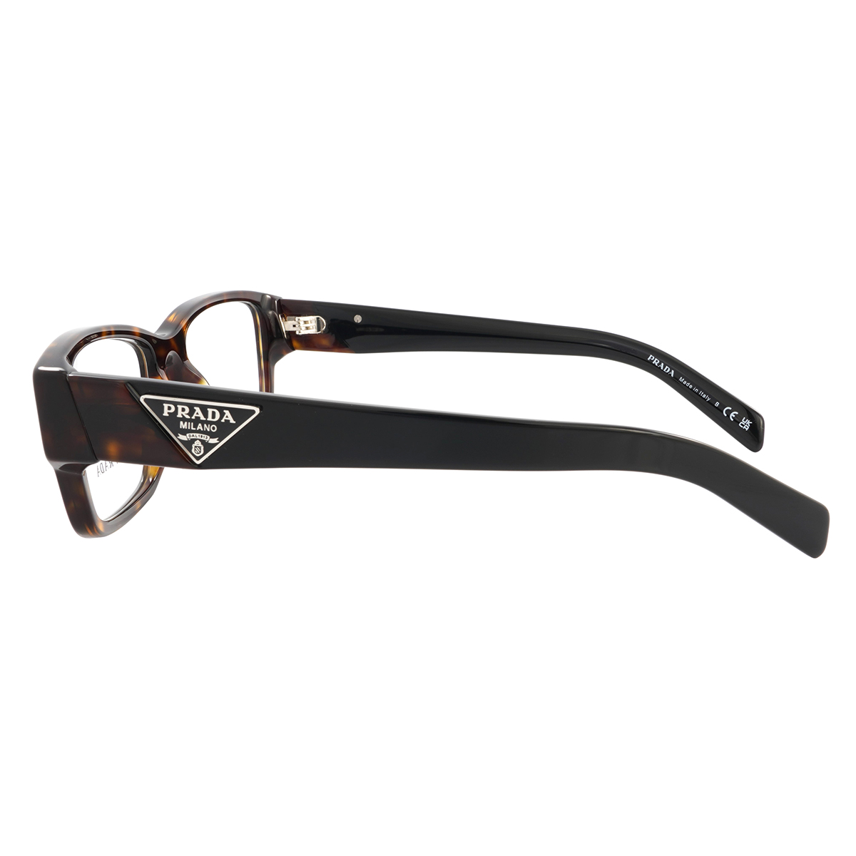 Prada Demo Rectangular Men's Eyeglasses PR 07ZV 2AU1O1 55 8056597748407 ...