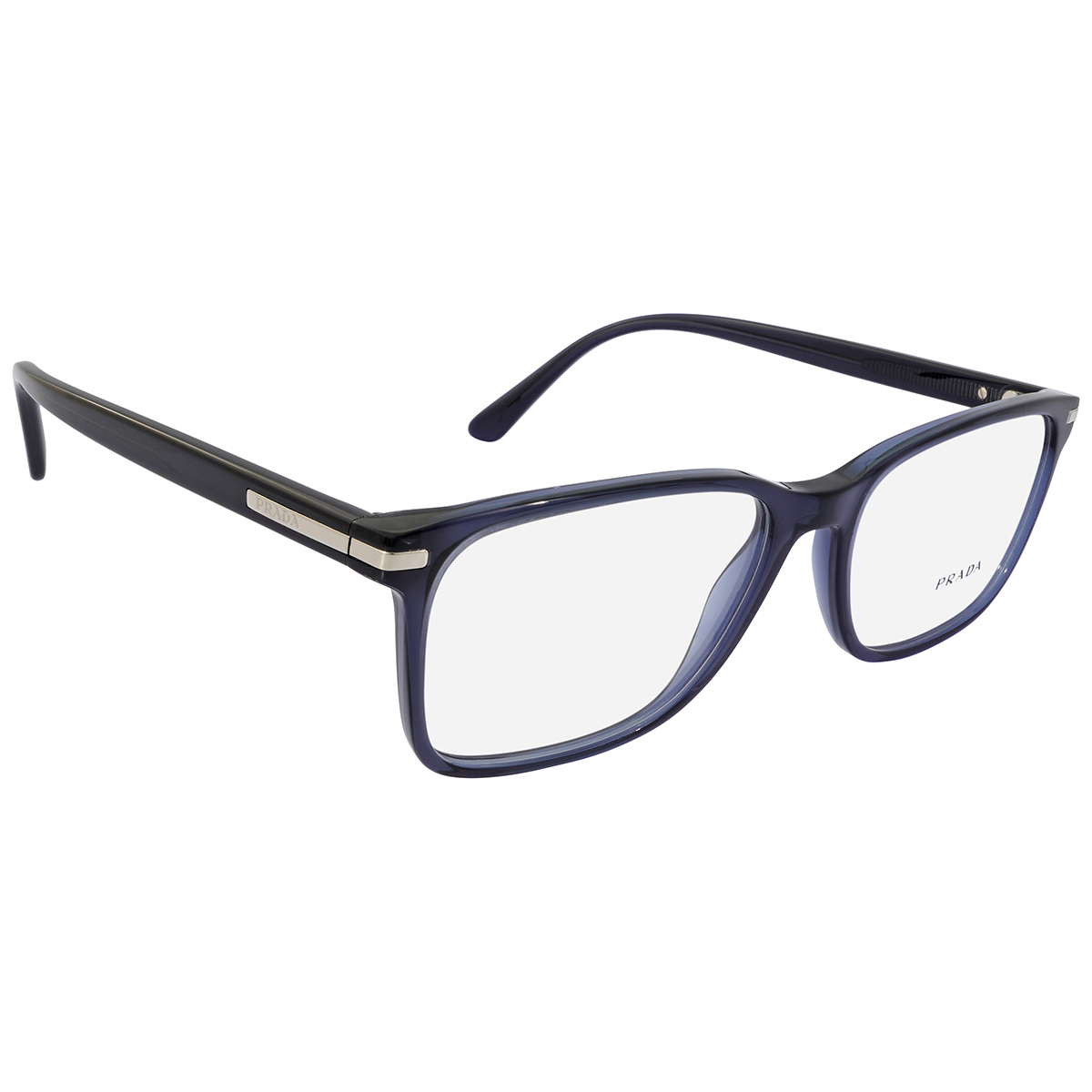 Prada Demo Rectangular Men's Eyeglasses PR 14WV 08Q1O1 56 8056597634984 ...