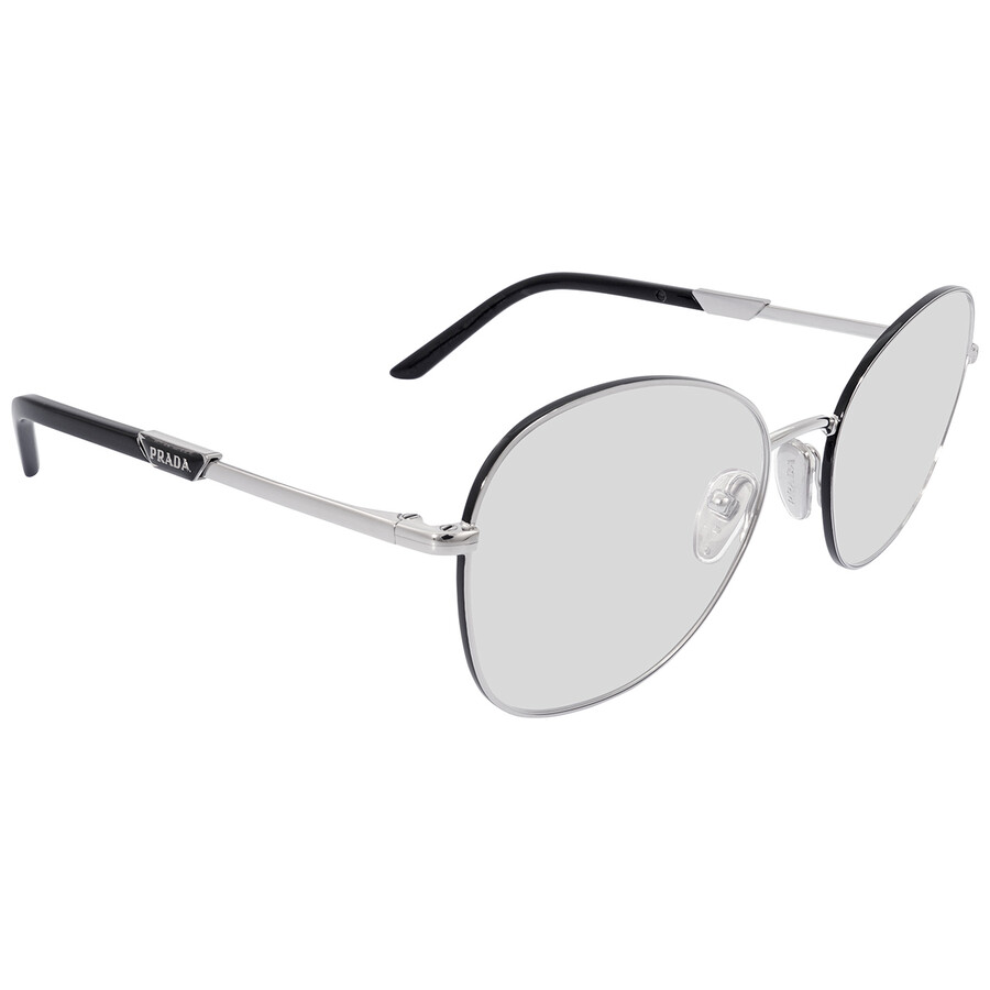 Prada Demo Round Ladies Eyeglasses PR 64YV GAQ1O1 54 8056597626323 ...