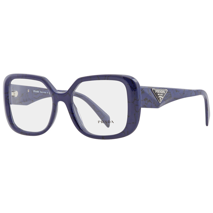 Prada Demo Square Ladies Eyeglasses PR 10ZV 18D1O1 53 8056597747677 ...