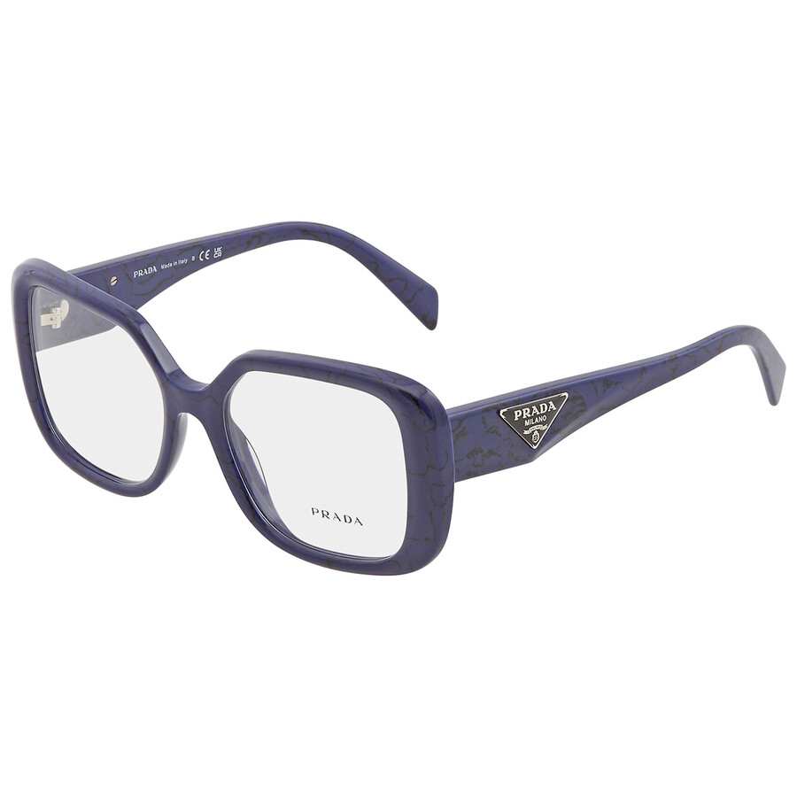 Prada Demo Square Ladies Eyeglasses PR 10ZV 18D1O1 53 8056597747677 ...