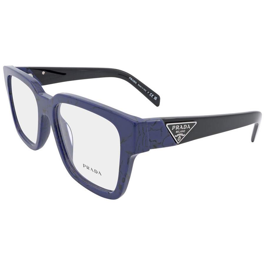 Prada Demo Square Men's Eyeglasses PR 08ZV 18D1O1 54 8056597748247 ...