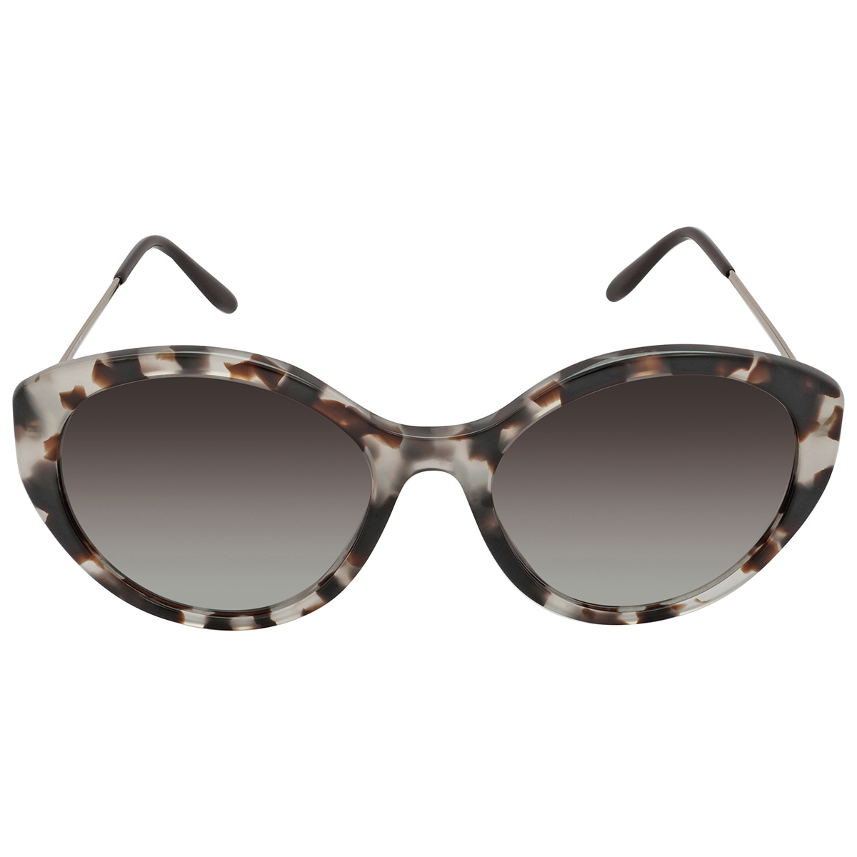 Prada Gray Gradient Oval Ladies Sunglasses PR 18XS UAO0A7 55 ...