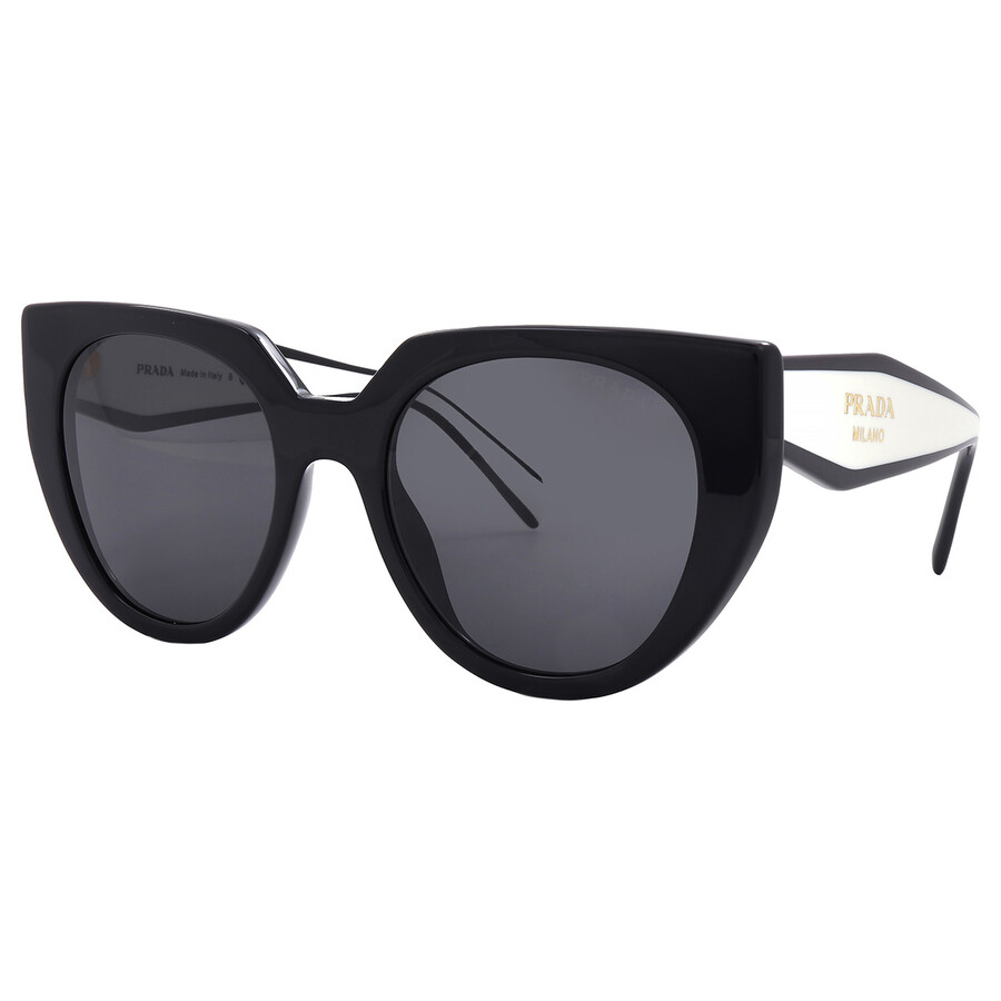 Prada Grey Cat Eye Ladies Sunglasses PR 14WS 09Q5S0 52 8056597436106 ...