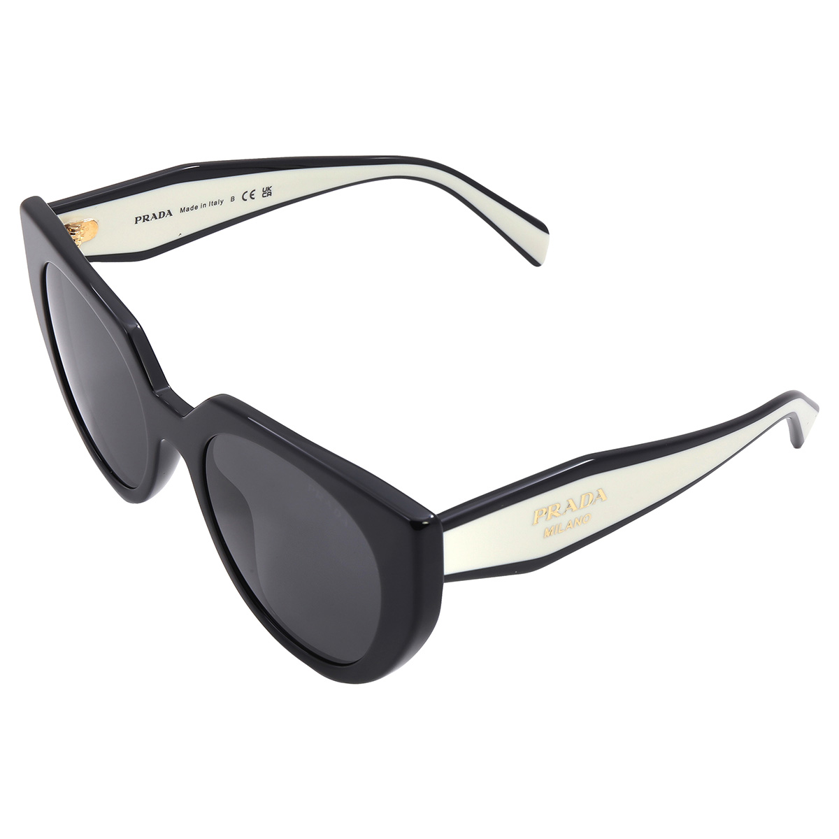 Prada Grey Cat Eye Ladies Sunglasses PR 14WS 09Q5S0 52 8056597436106 ...