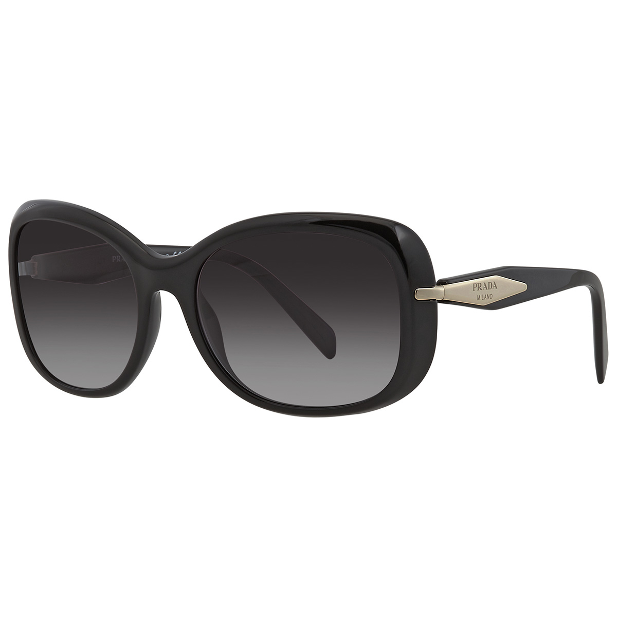 Prada Grey Gradient Butterfly Ladies Sunglasses PR 04ZS 1AB09S 57 ...