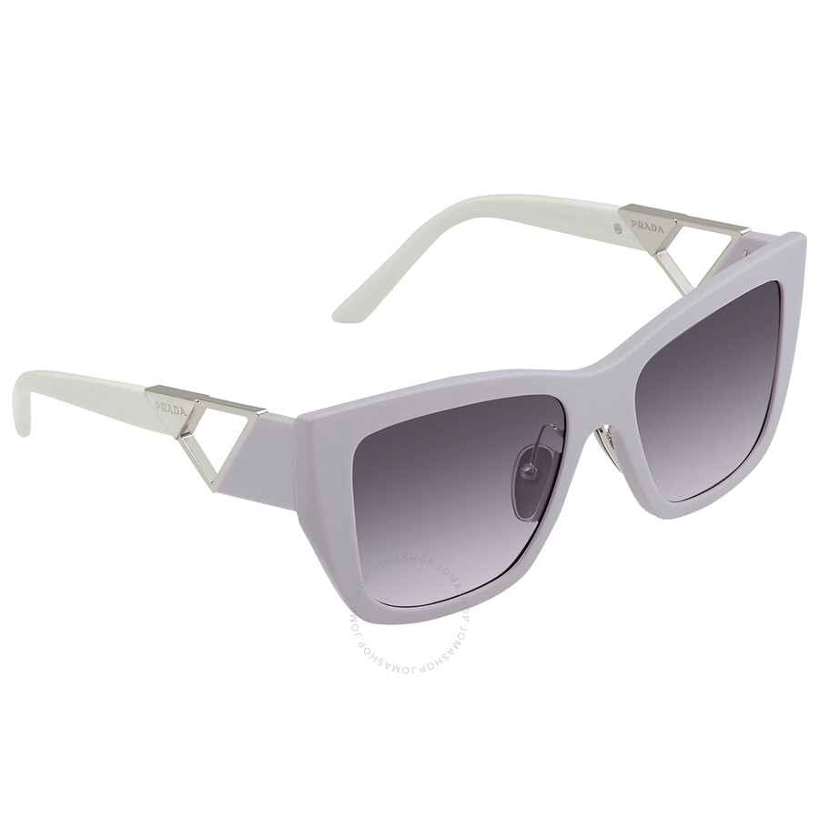 Prada Light Violet Gradient Blue Square Ladies Sunglasses PR 21YS ...