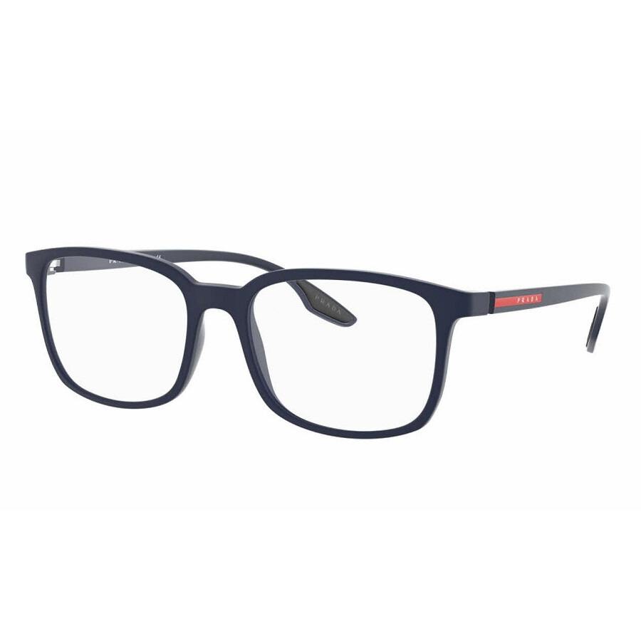 Prada Linea Rossa Clear Demo Square Men's Eyeglasses PS 05MV TFY1O1 53 ...