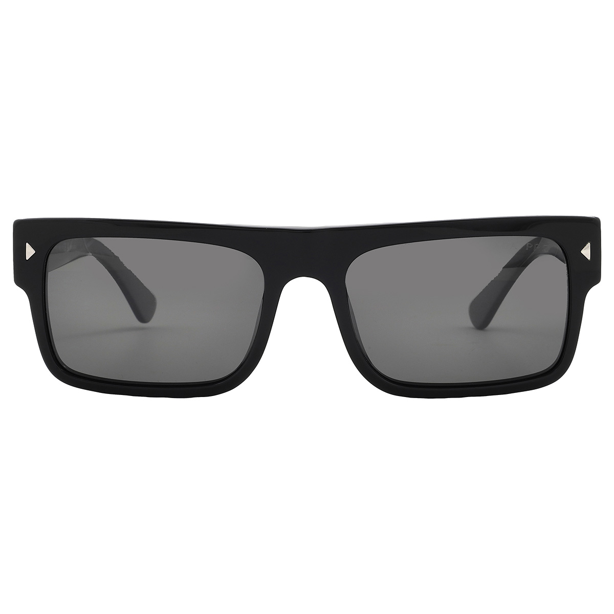Prada Polarized Black Browline Men's Sunglasses PR A10S 16K08G 59 ...