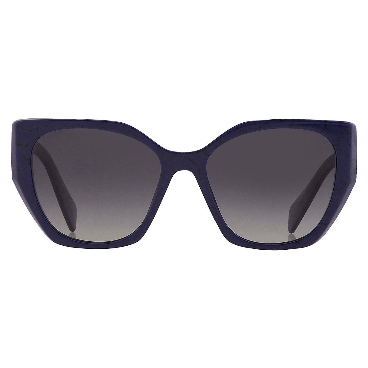 Prada Polarized Grey Gradient Cat Eye Ladies Sunglasses PR 19ZS 18D5W1 ...