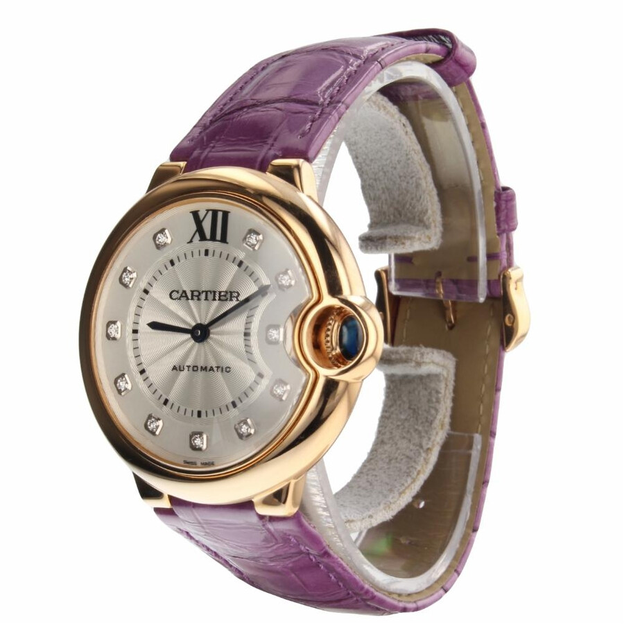Cartier Pre-owned Cartier Ballon Bleu De Cartier Automatic Diamond ...
