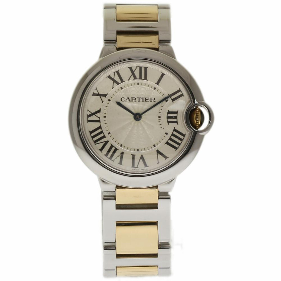 Cartier Pre-owned Cartier Ballon Bleu de Cartier Silver Dial Men's ...