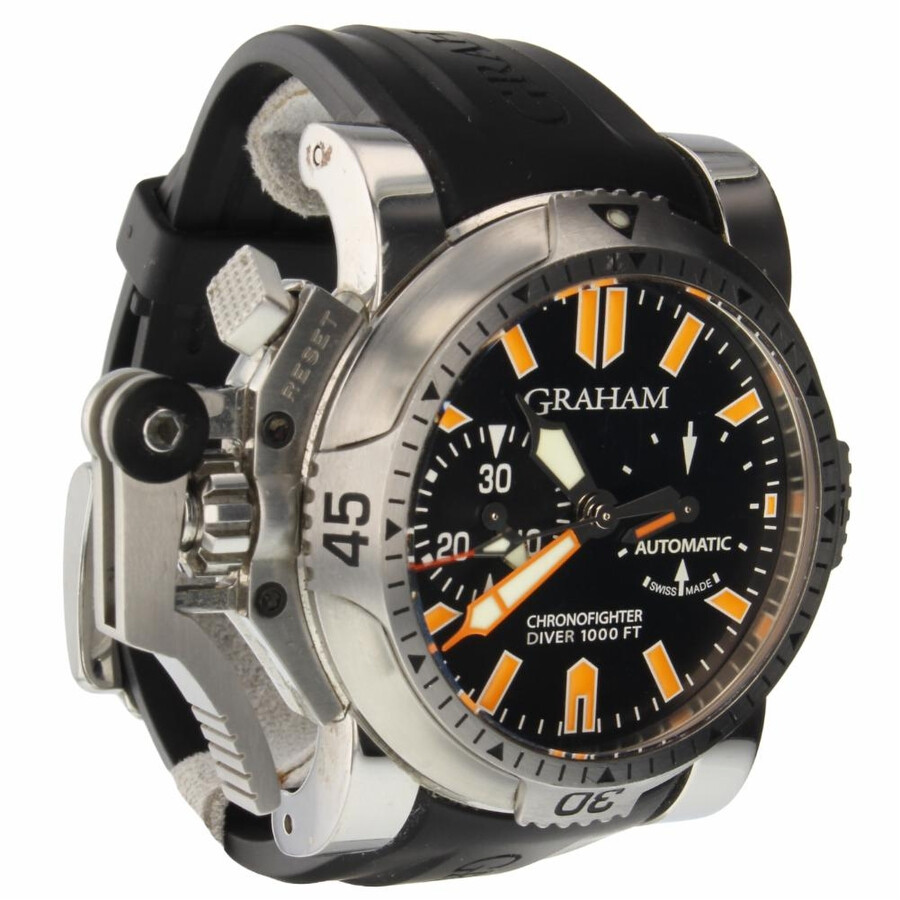 Graham Pre-owned Graham Chronofighter Oversize Chronograph Automatic ...