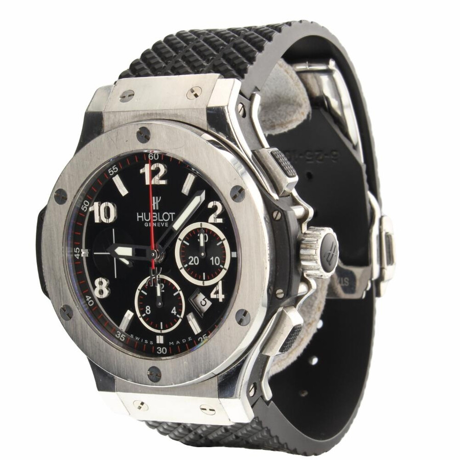 Hublot Pre-owned Hublot Big Bang Chronograph Automatic Black Dial Men's Watch 301.SX.1170.RX ...