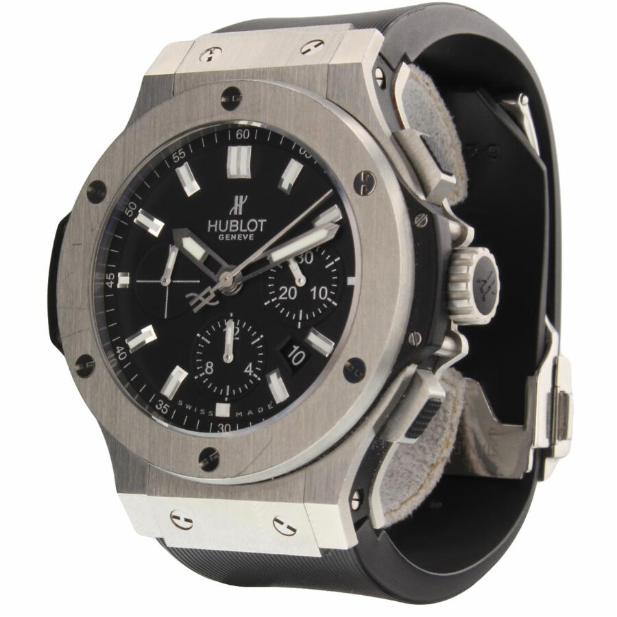 Hublot Pre-owned Hublot Big Bang Chronograph Black Dial Men's Watch 301.SX.1170.RX - Pre-Owned ...