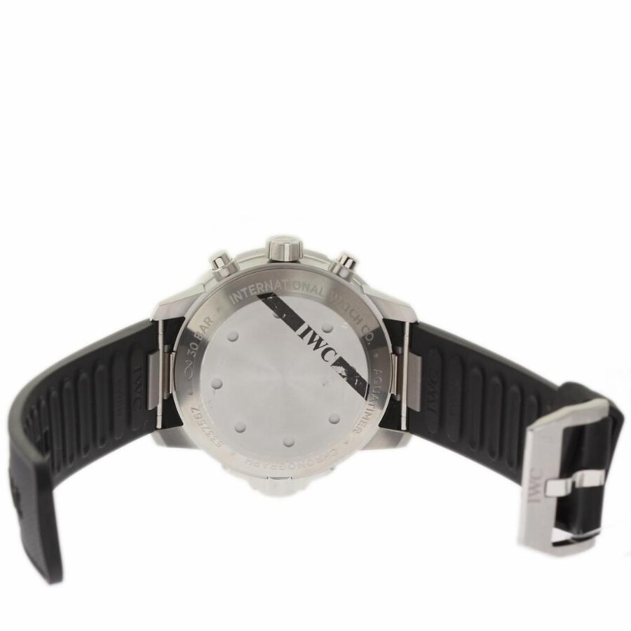 IWC Pre-owned IWC Aquatimer Chronograph Automatic Black Dial Men's ...