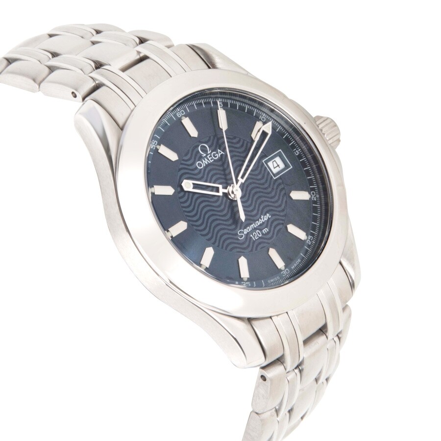 Omega Pre-owned Omega Seamaster 120M Blue Dial Men's Watch 2511.81.00 ...