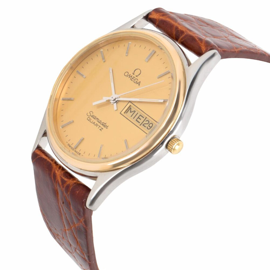 Omega Pre-owned Omega Seamaster Champagne Dial Men's Watch 1437 - Pre ...