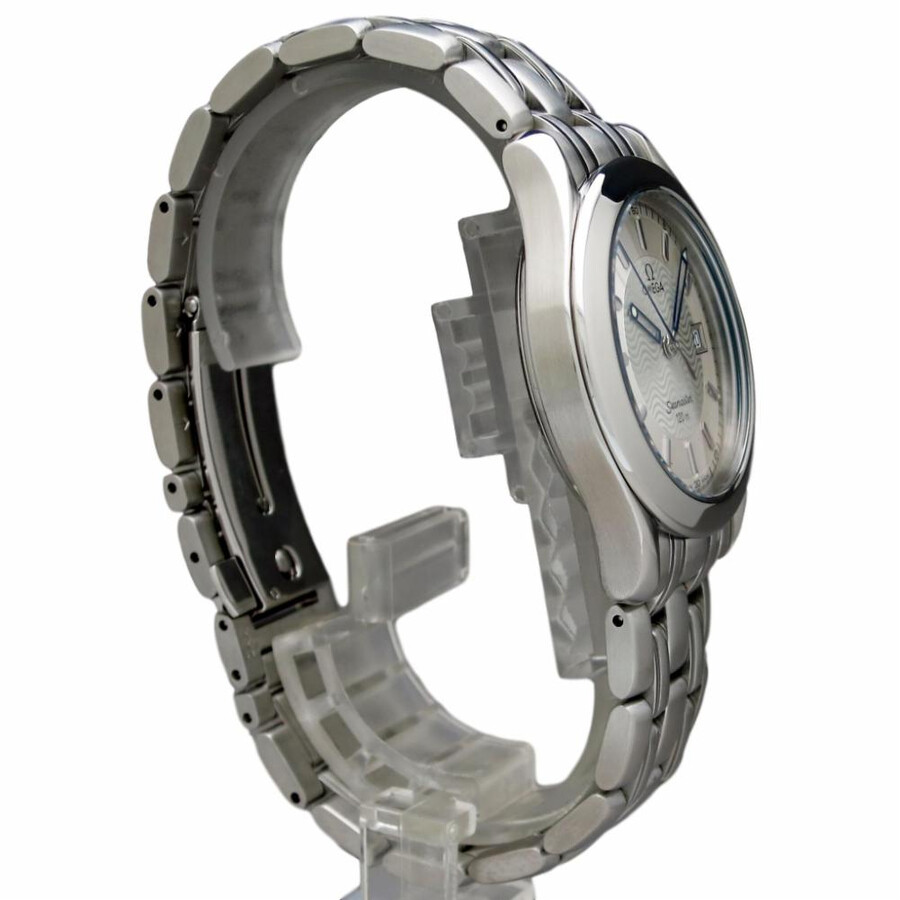 Omega Pre-owned Omega Seamaster Chronometer Silver Dial Men's Watch ...
