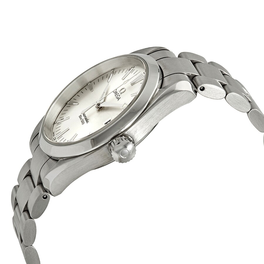 Omega Pre-owned Omega Seamaster Quartz Chronometer Silver Dial Watch ...