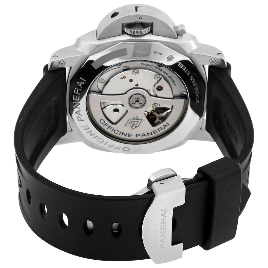 Panerai Pre-owned Panerai Luminor 1950 10 Days GMT Automatic Black Dial ...