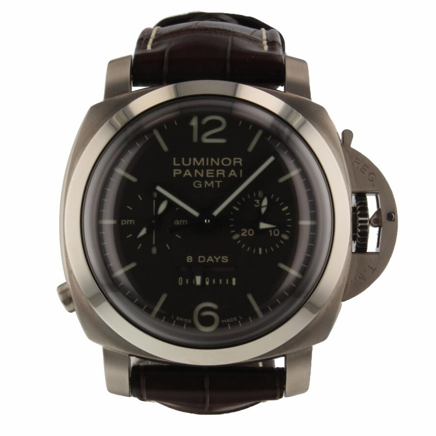 Panerai Pre-owned Panerai Luminor 1950 Chronograph Brown Dial Men's ...