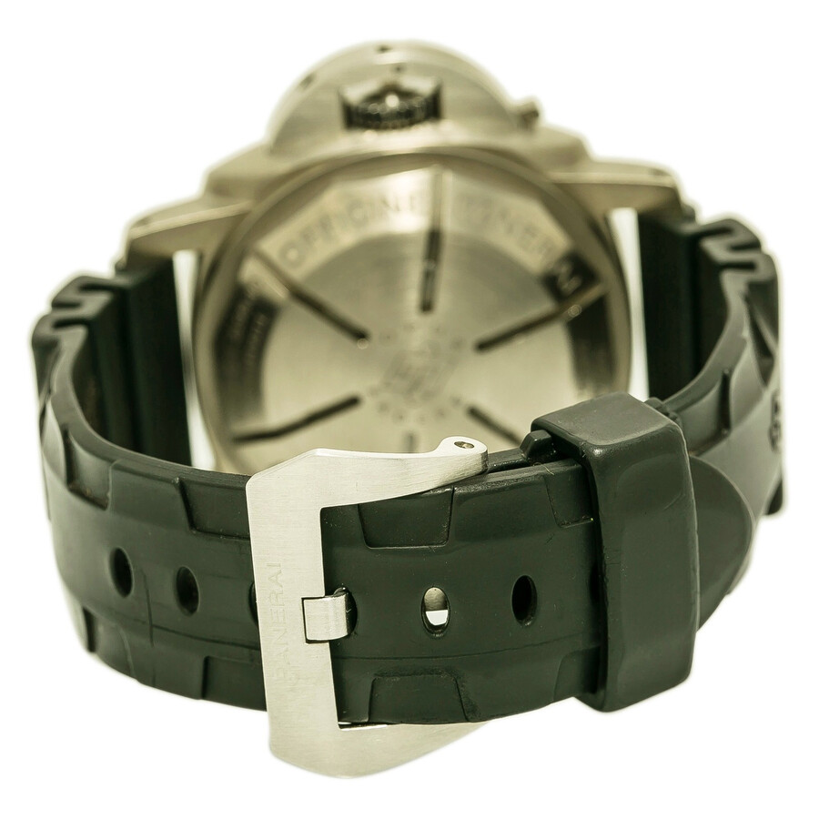 Panerai Pre-owned Panerai Luminor Automatic Chronometer Black Dial Men ...