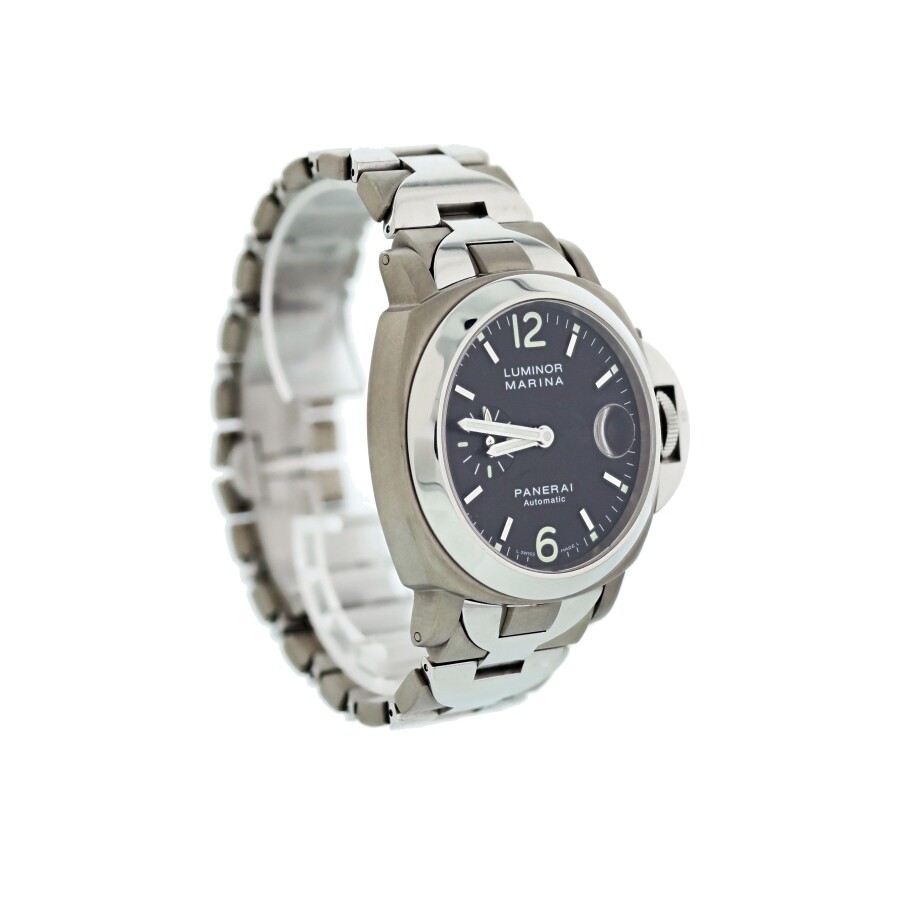Panerai Pre-owned Panerai Luminor Marina Automatic Chronometer Black ...