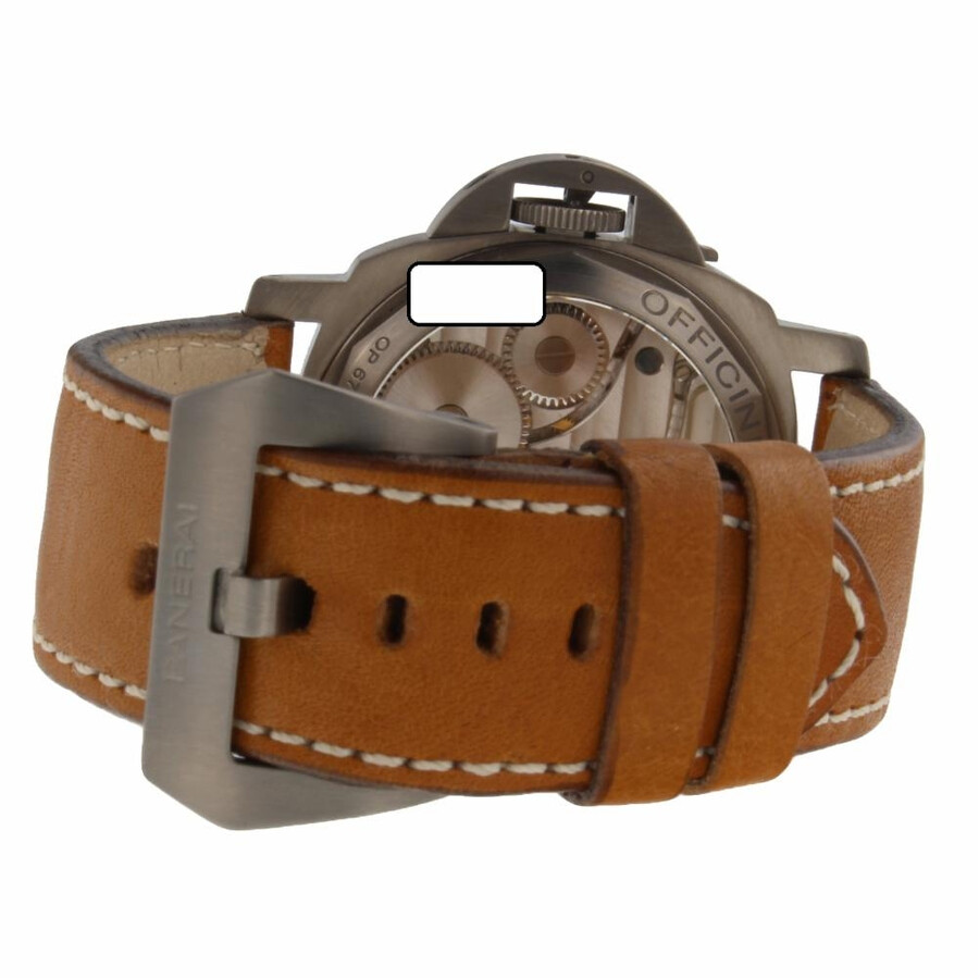 Panerai Pre-owned Panerai Luminor Marina Chronometer Black Dial Men's ...