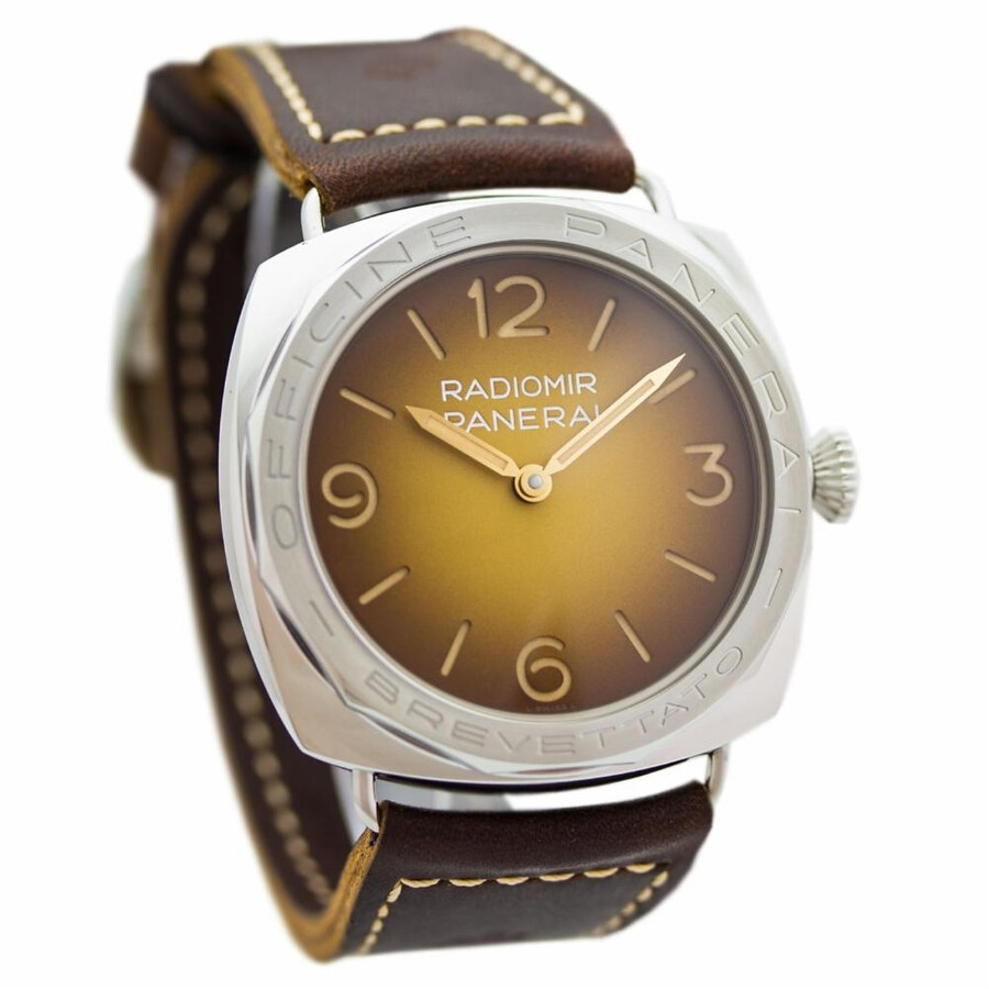 Panerai Pre-owned Panerai Radiomir Brown Dial Men's Watch PAM00687 ...
