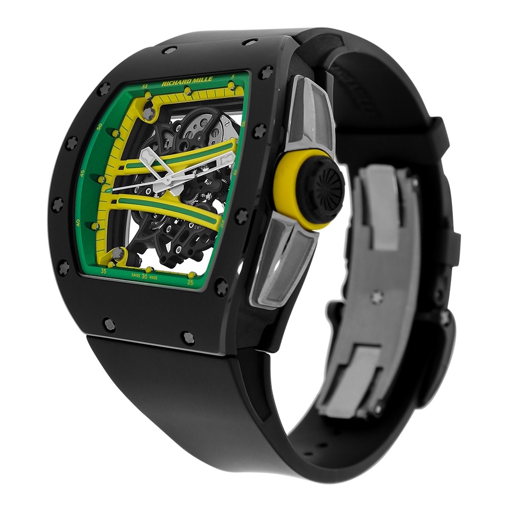 Richard Mille Pre-owned Richard Mille Yohan Blake Green Dial Men's ...