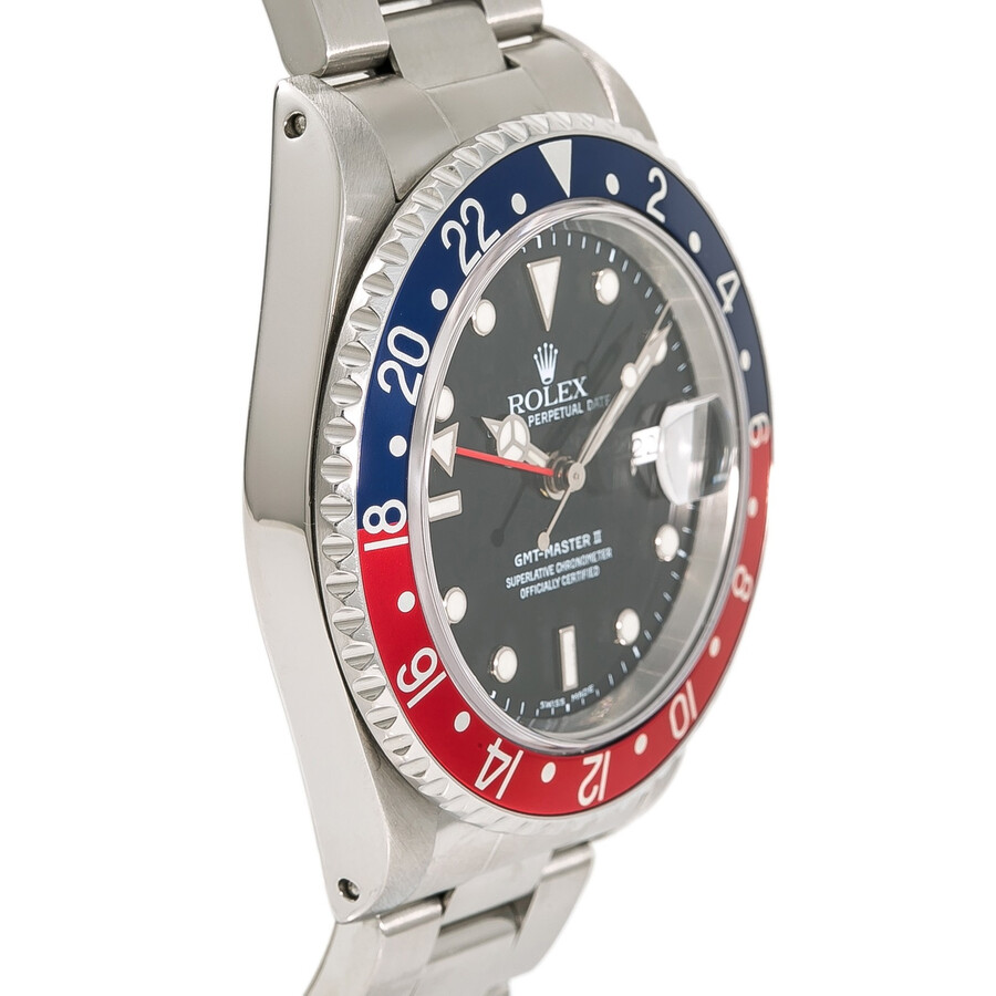 Rolex Pre-owned Rolex Gmt Master II Pepsi Bezel Automatic Chronometer ...