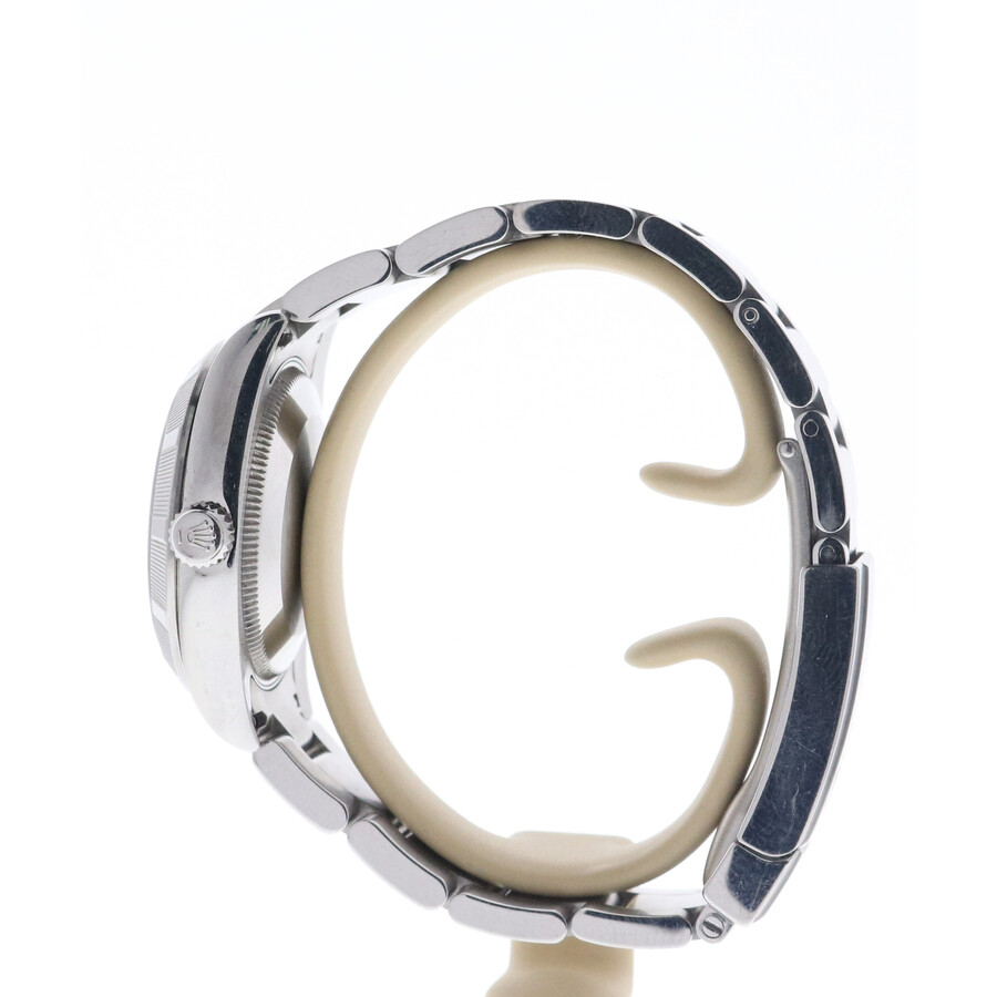 Rolex Pre-owned Rolex No Date Automatic Chronometer Black Dial Ladies ...